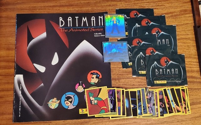1993 Panini DC Batman Animated Series Sticker Album for sale online | eBay