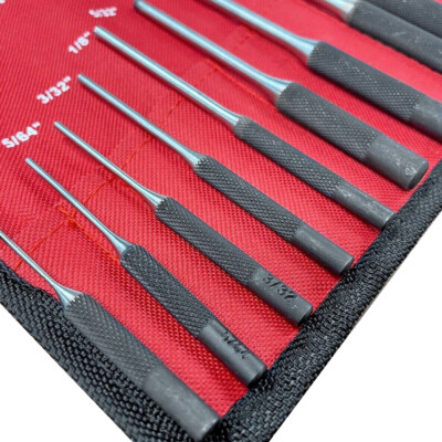 9Pc Roll Pin Punch Set Gunsmithing Kit Removing Repair Tool Spring ...