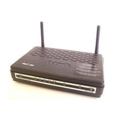 NEW D-Link DSL-2750B 4-Port Wireless Router (Power Supply NOT Included ...