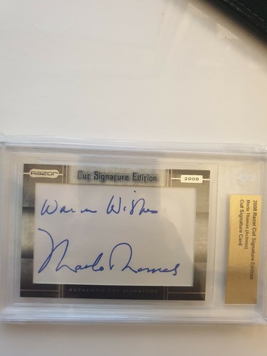2008 Razor Cut Signature Edition Marlo Thomas Autograph | eBay