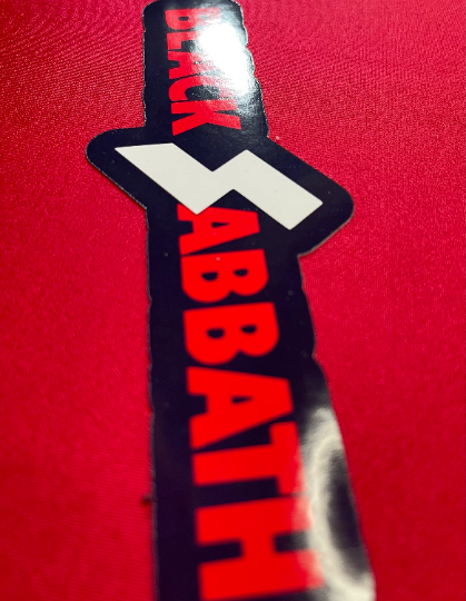 Black Sabbath Sabotage Die Cut Glossy Vinyl Sticker Decal Heavy Metal ...