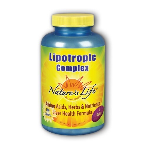 Lipotropic Complex 180 tabs By Nature's Life | eBay