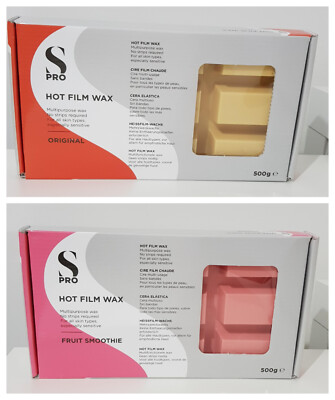 Hot Film Wax 500g Block Peel Off - No Wax | Grelly UK