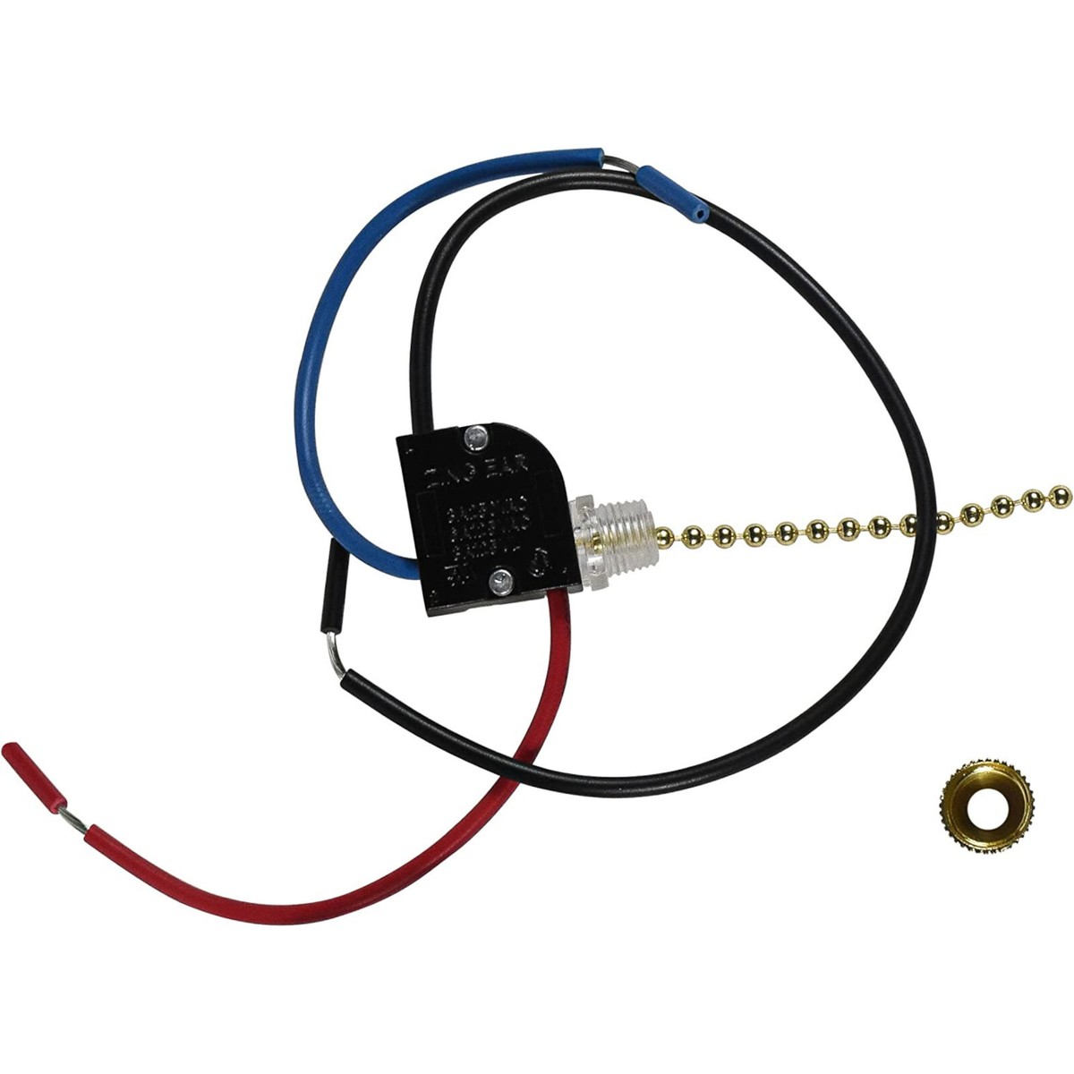 3 Way Pull Chain Switch ZE 110 Zing Ear Fan Switch 3 Way Speed Fan