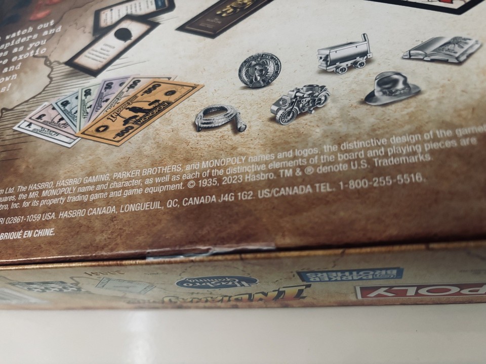 Monopoly Indiana Jones Hasbro Parker Bros. (MISB) | eBay