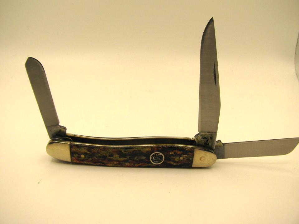 Case CT318 SS Christmas Tree 100th Anniversary Mini Trapper Knife | eBay