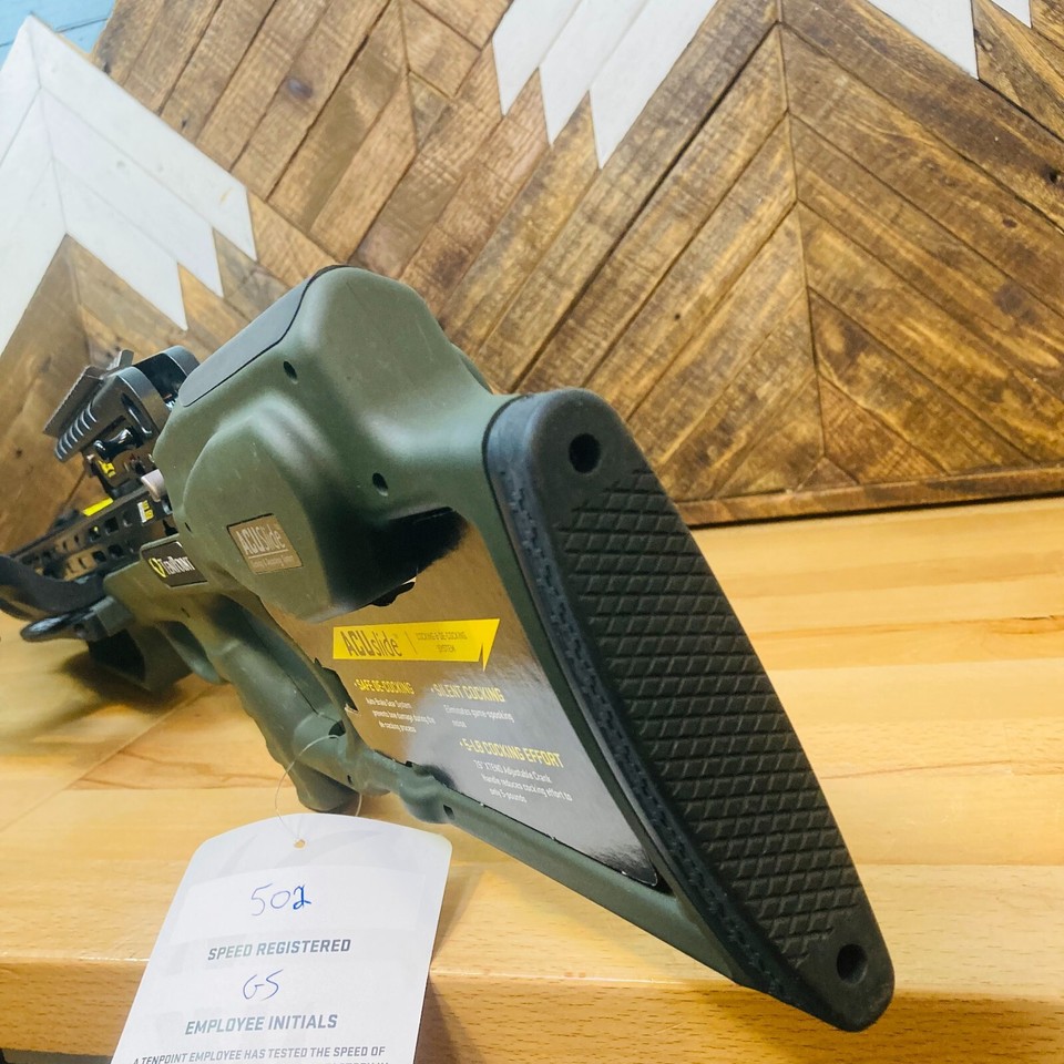 TenPoint NITRO 505, ACUSlide, EVO-X Elite Black Scope (Moss Green) Free ...