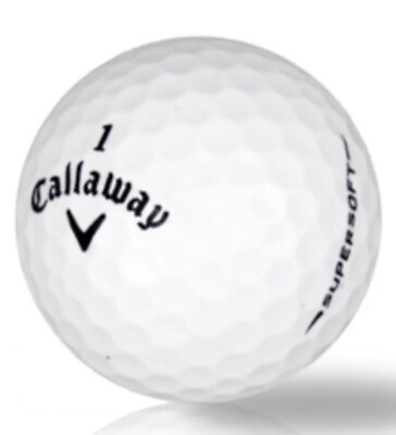 36 Callaway Supersoft AAA (3A) Used Golf Balls - FREE Shipping | eBay