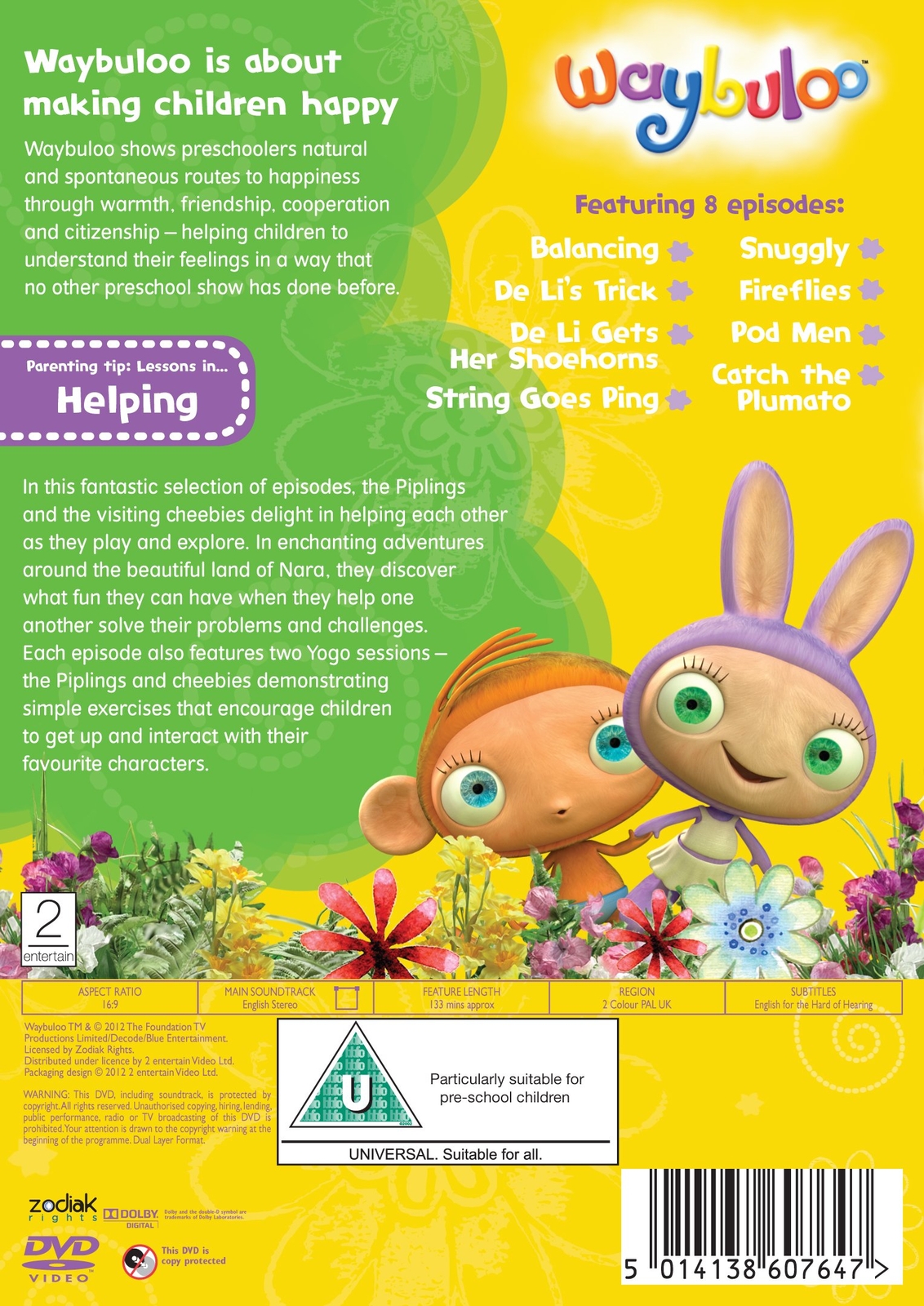 Waybuloo - Piplings Love To Play (DVD, 2012) for sale online | eBay