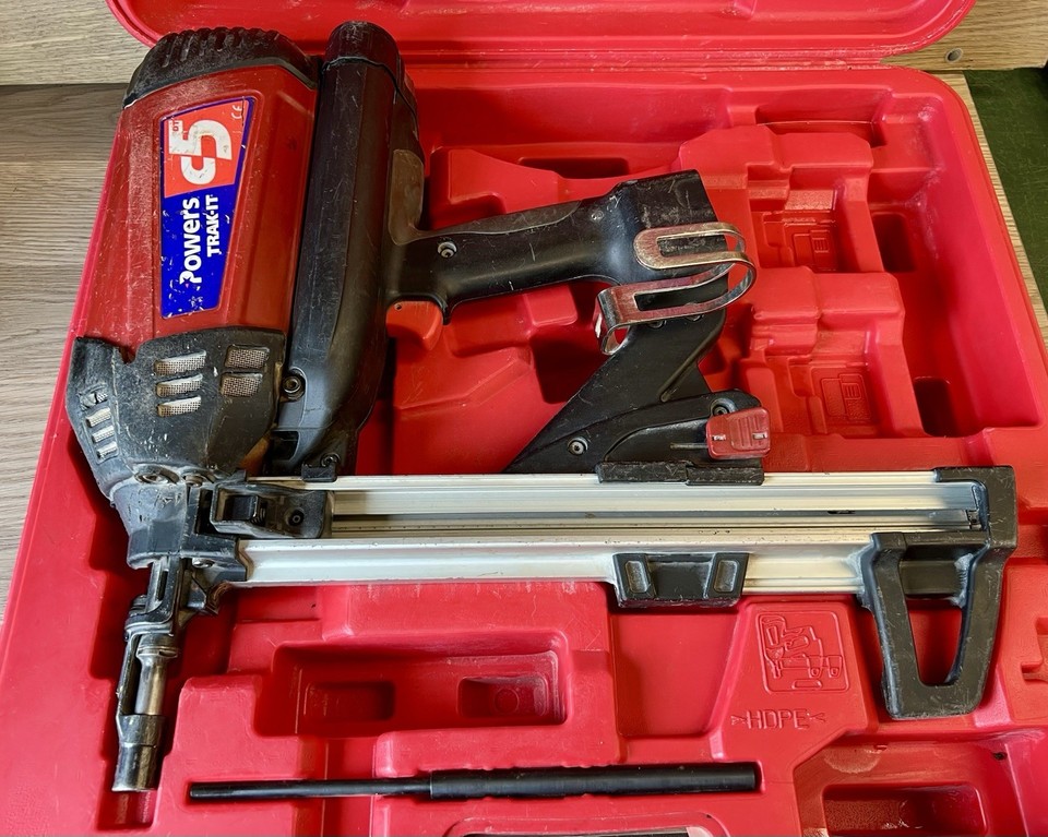 Powers Fasteners Trak-It C5 Gas Nail Gun (For Parts or Repair) | eBay