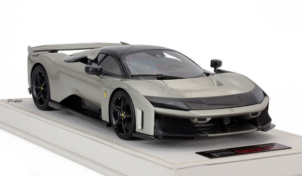 MR-Models 1/18 Ferrari F80 2024 Alluminio Lucido - Grey Gloss FE045SE2 ...