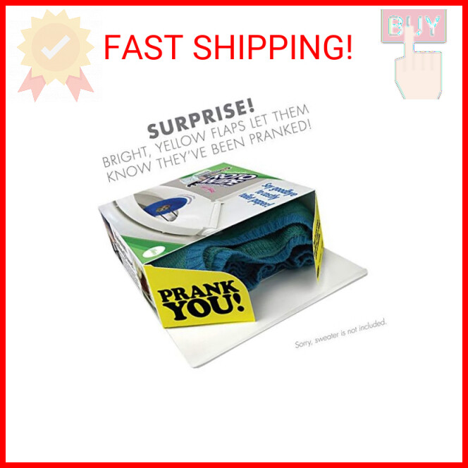 Prank Pack, Roto Wipe Prank Gift Box, Wrap Your Real Present in a Funny ...