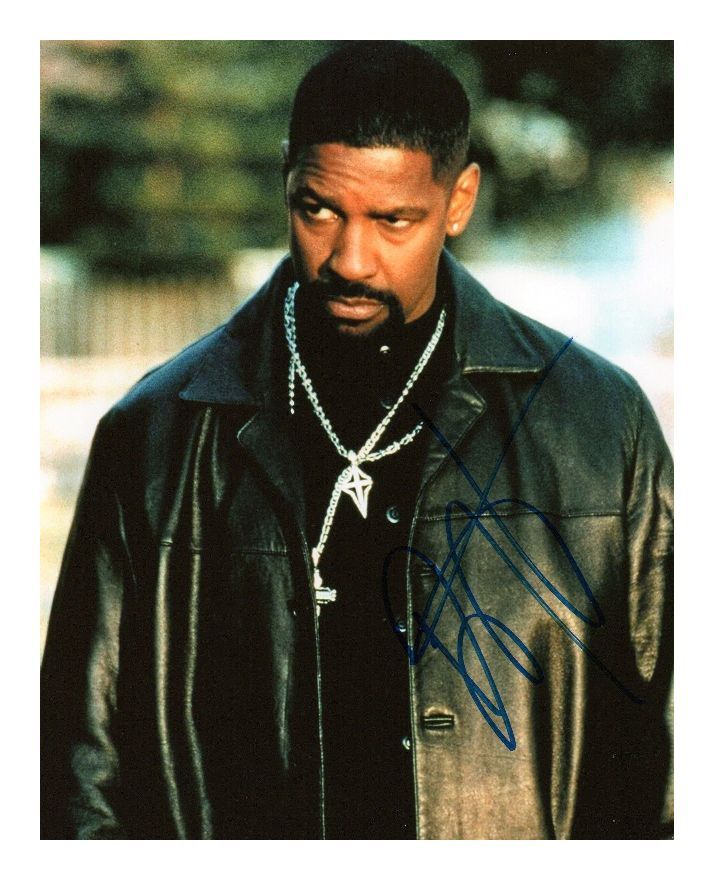 DENZEL WASHINGTON AUTOGRAPHED SIGNED A4 PP POSTER PHOTO PRINT 2 | eBay UK