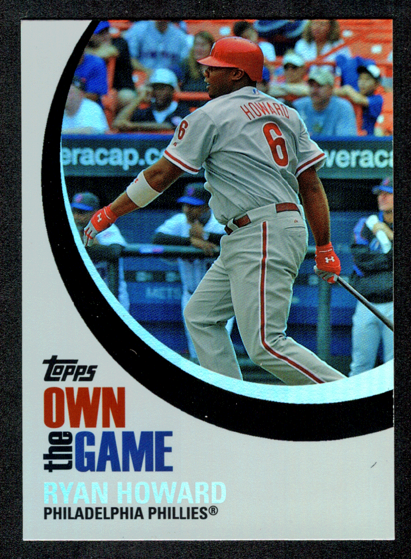 2007 Topps Series 1 Own The Game Inserts #OTG1-25 Finish Your Set, U ...