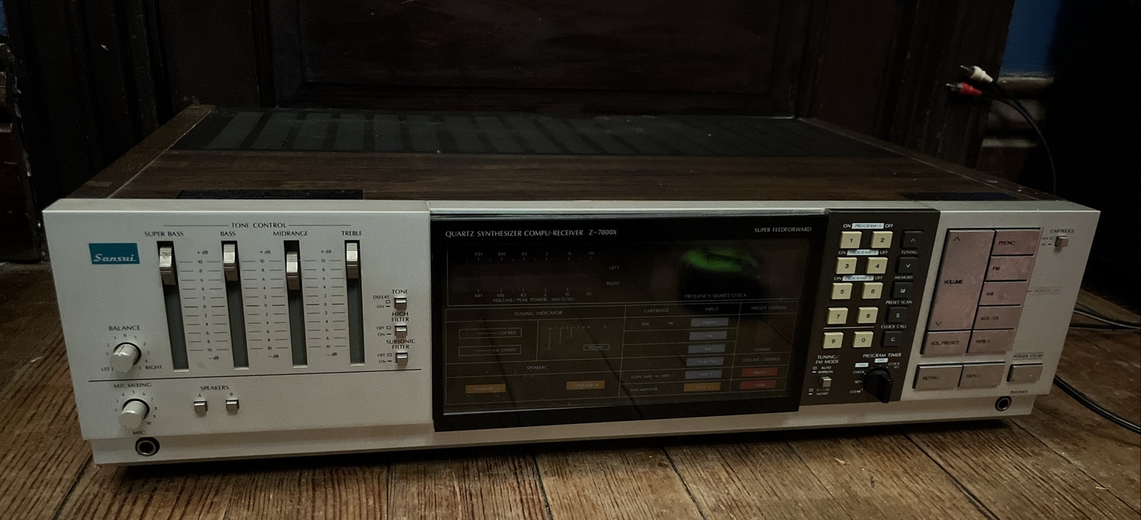 Sansui Stereo Receiver Quartz Synthesizer Compu Model #Z-7000X Radio ...