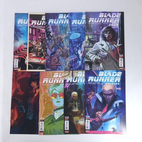 Blade Runner Comics Lot 9x Titan 2019 2029 Origins Variants Blank Cover ...