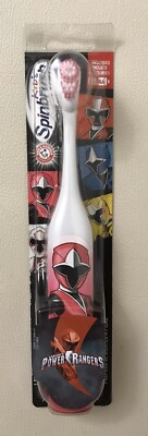 ARM & HAMMER Spinbrush PINK RANGER Power Rangers Battery Powered ...