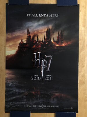 Harry Potter And The Deathly Hallows Poster Hogwarts