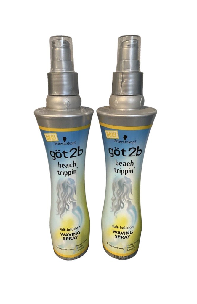 Schwarzkopf GOT2B Beach Trippin' Salt Solution Waving Spray 6.8 oz ...