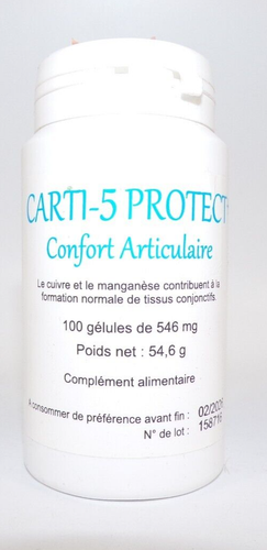 CARTI-5 PROTECT CONFORT ARTICULAIRE 100 GELULES - 02/2026 | eBay