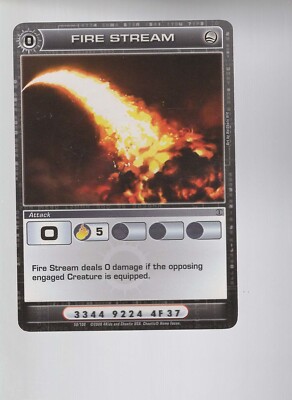 Chaotic Attack Fire Stream common | eBay