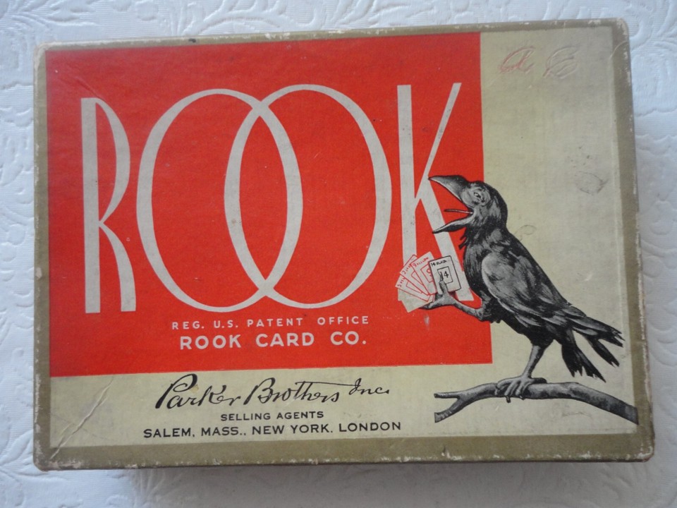 Vintage ROOK Parker Bros. The Game of Games 1934 Cards original box | eBay