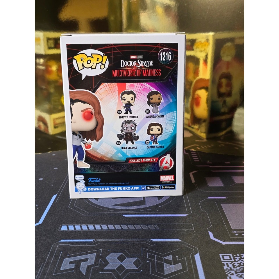 #1216 Funko Pop Marvel Doctor Strange Wanda Maximoff | eBay