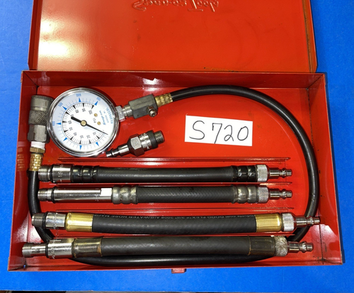 SNAP-ON TOOLS 6 PIECE COMPRESSION GAUGE TEST KIT | eBay