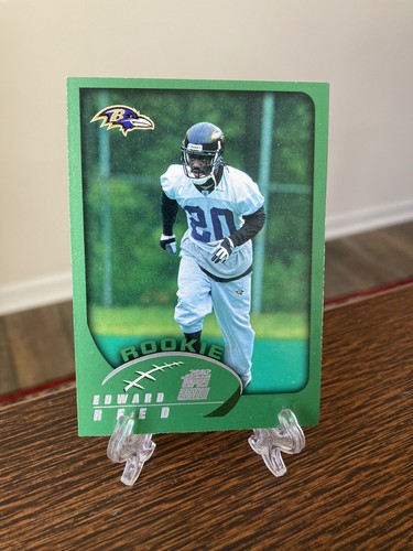 EDWARD ED REED 2002 Topps Collection Rookie RC #353 U MIAMI Ravens HOF ...