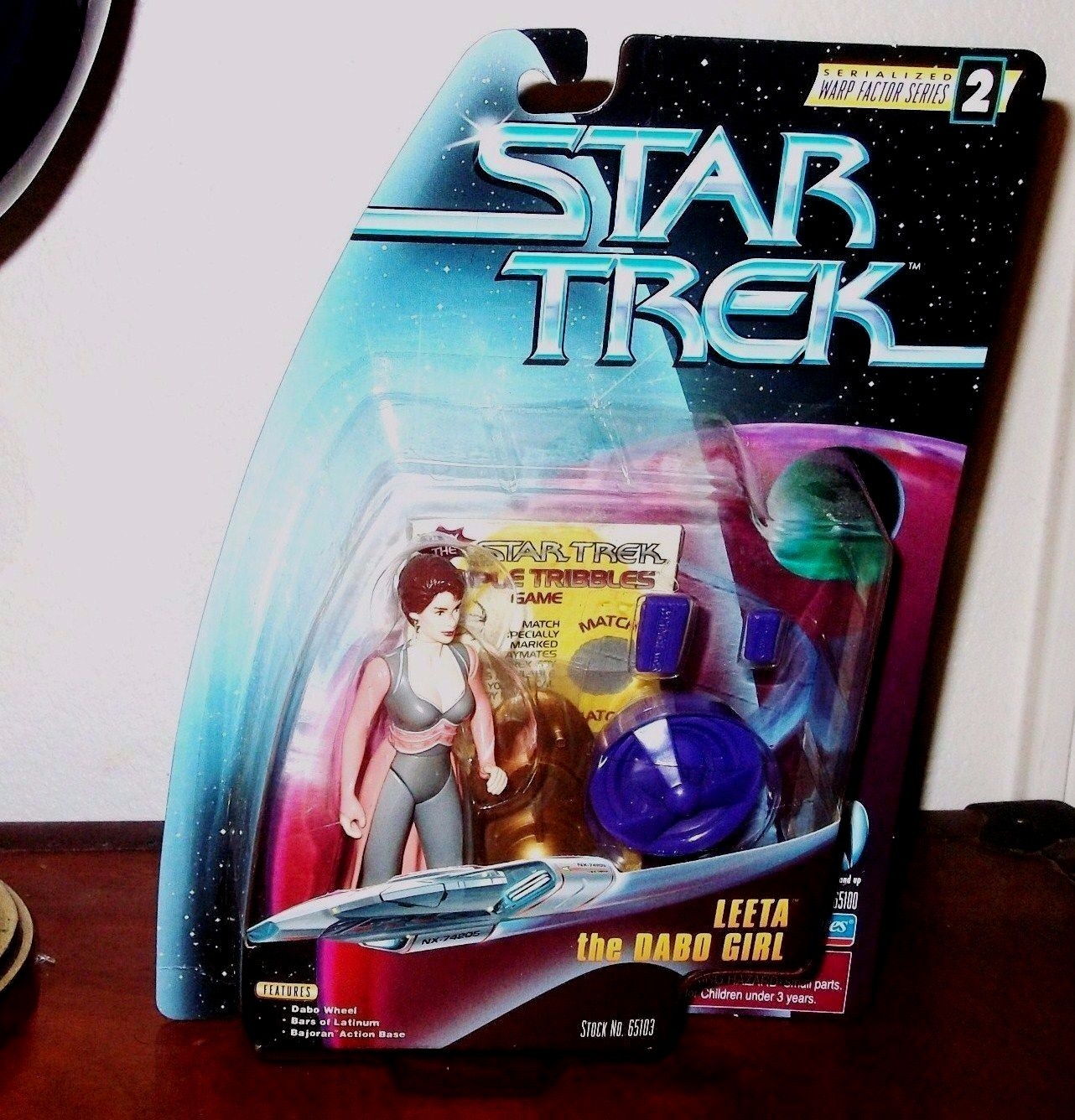New STAR TREK Leeta Dabo Girl Figure Collector Game Warp Vtg Toy Spock ...
