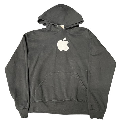 Vintage 2000s Apple Computers Center Logo Hoodie Swea… - Gem