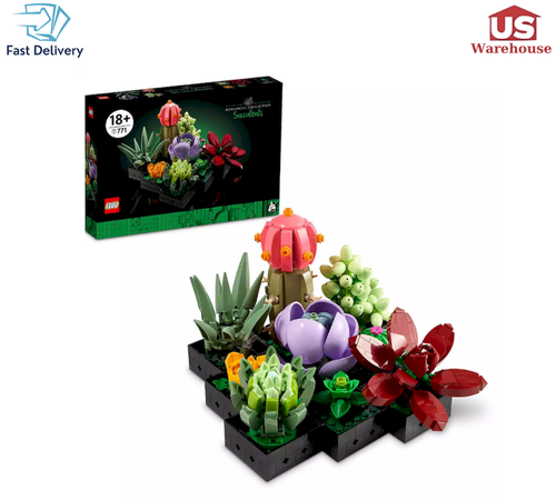 LEGO Succulents 10309 Plant Decor Building Kit (771 Pieces) | eBay