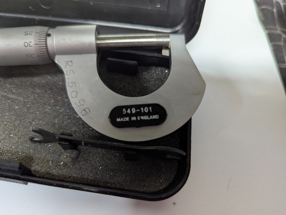 RS micrometer 549-101 (0-25mm) | eBay UK
