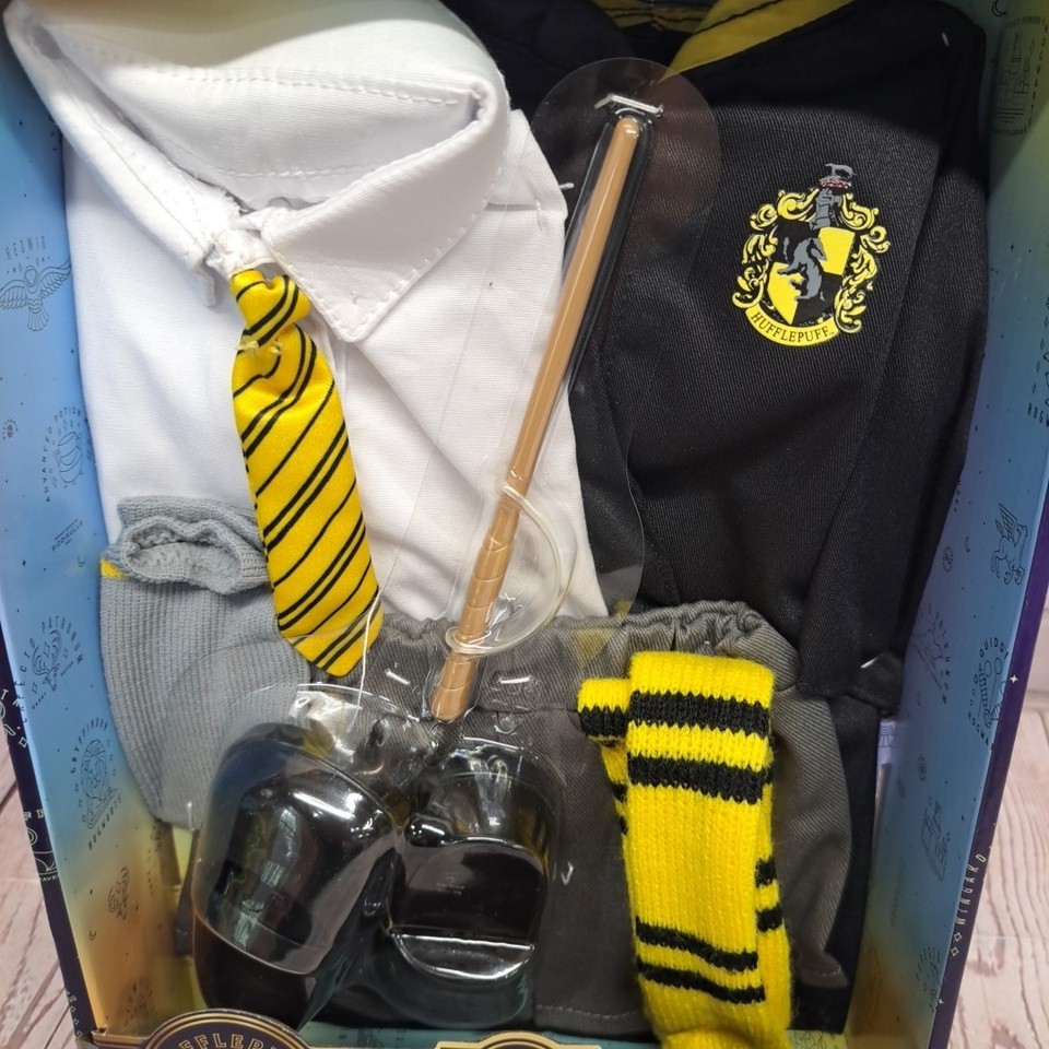 Harry Potter 18" Doll Hufflepuff School Uniform New In Box | eBay