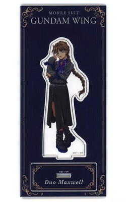Duo Maxwell Acrylic Stand 7x4in Anime 90s Style Mobile Suit Gundam | eBay