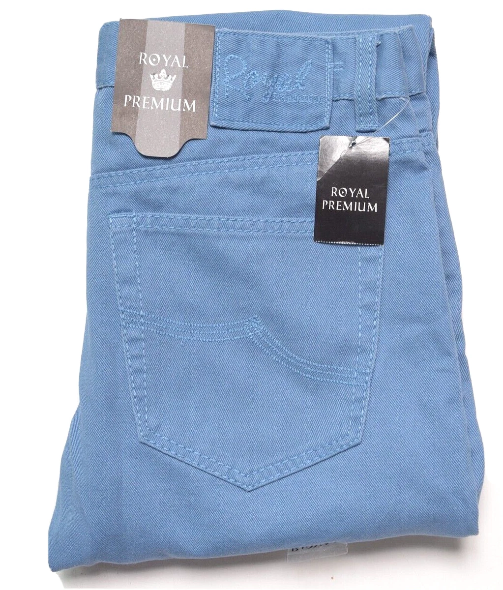 Royal Blue Jeans For Men
