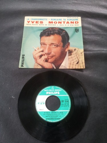 45t - Yves Montand – La Chansonnette | eBay