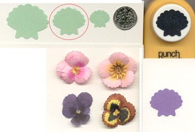 Medium SEA SHELL Paper Punch x Punch Bunch Scrapbook-Cardmaking ...