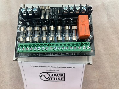 Jack Fuse Power Port 8FR Fire Tripped Power Distribution Module [PP8FR ...