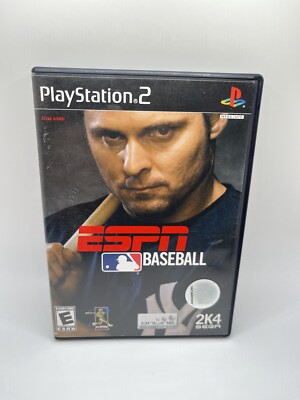 ESPN Major League Baseball (PlayStation 2, 2004) Sega 2K4 Complete W ...