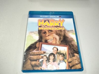 Harry and The Hendersons Blu-ray 1987 Bigfoot Sasquatch Comedy John ...