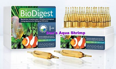 Prodibio BioDigest Living Beneficial Bacteria Freshwater Saltwater 30 ...