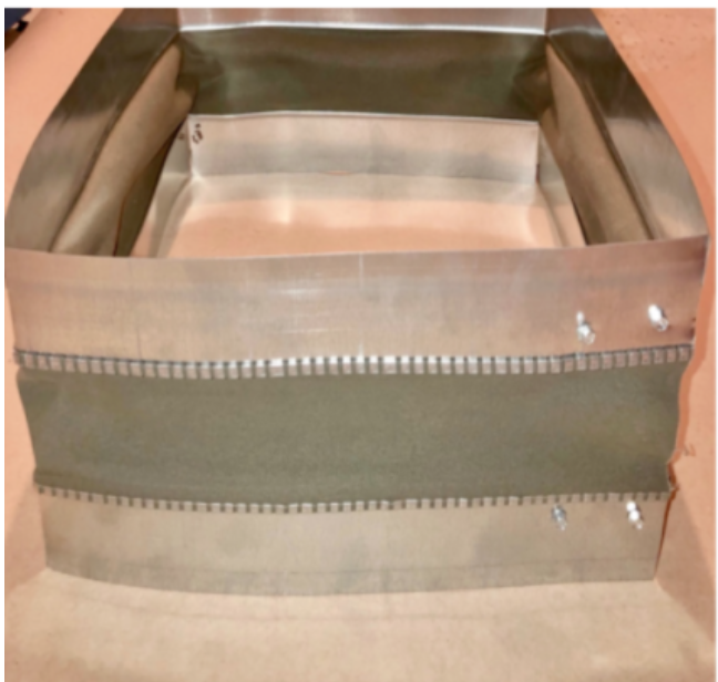 Customized Flexible Canvas Joint Duct Connector Without Flange 20" x 20 ...