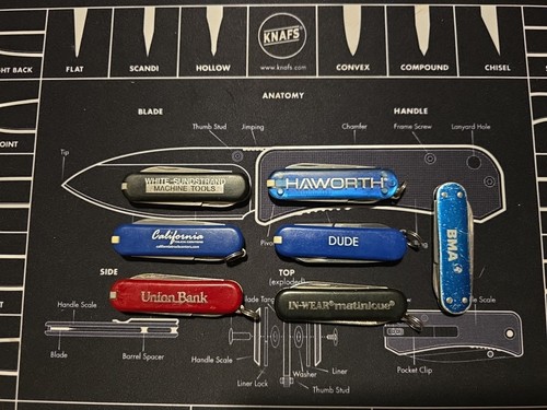 Lot Of 7 Victorinox Classic SD Swiss Army Knives 58MM Brand Named | eBay