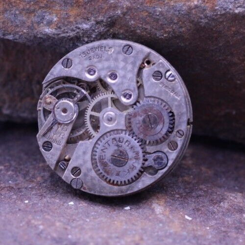 CENTAUR MARK II 15j SWISS WRIST WATCH MOVEMENT 23.5mm FOR REPAIR (FD ...