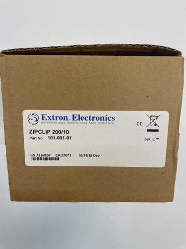 **New** Extron ZipClip 200/10 101-001-01 | eBay