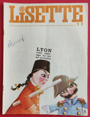 Magazine Jeunesse LISETTE N° 17 du 26 Avril 1970 BD | eBay