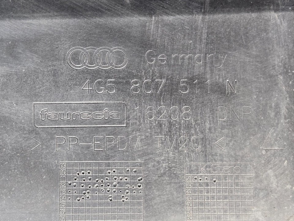 2013-2018 AUDI S6 REAR BUMPER COVER W/PARKING SENSOR HOLES OEM | eBay