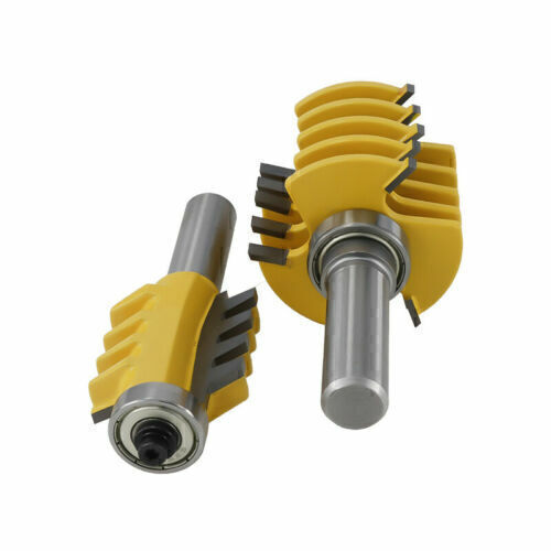 Groove 1/2'' 1/4 Shank Adjustable Wood Router Bits & Joint Router Bit ...
