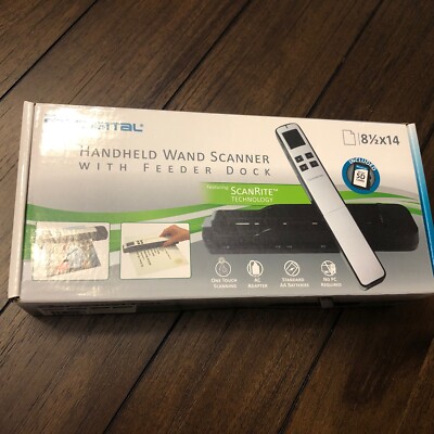 Pandigital Handheld Wand Scanner with Feeder Dock | eBay
